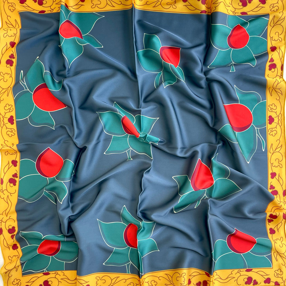 Silk Scarf - “Georgian Textile” - Ride.Ge
