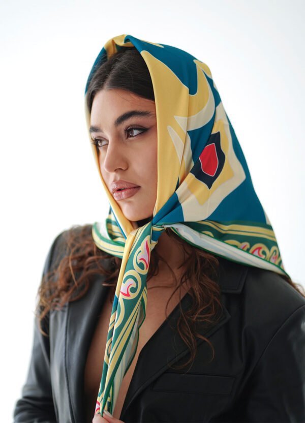 Silk Scarf - “Georgian Textile” - Ride.Ge